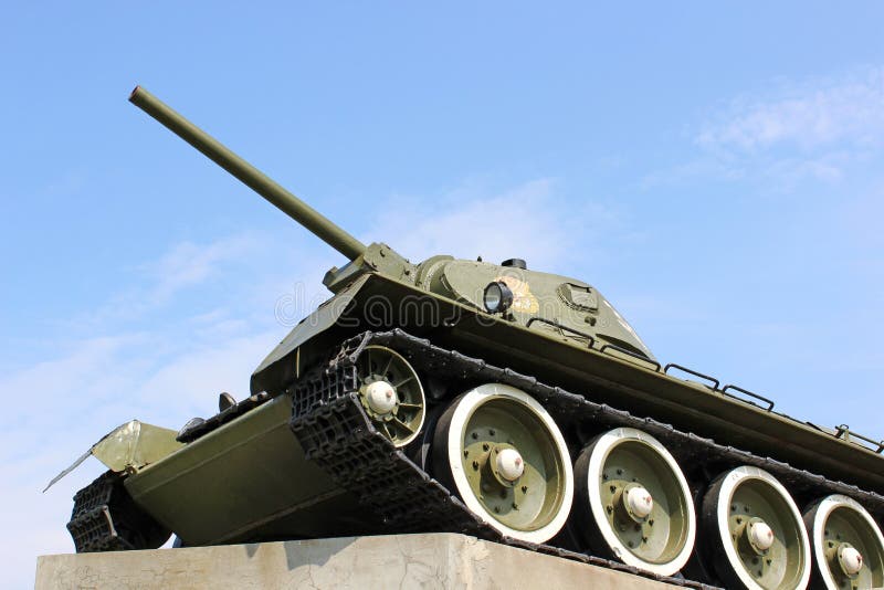 Soviet tank stock image. Image of power, cars, danger - 28060607
