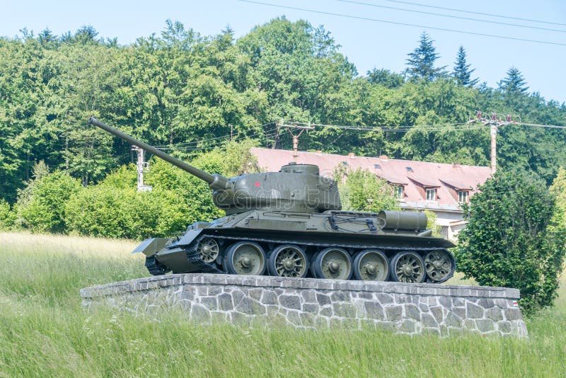 Soviet Tank from World War II Editorial Stock Photo - Image of soviet ...