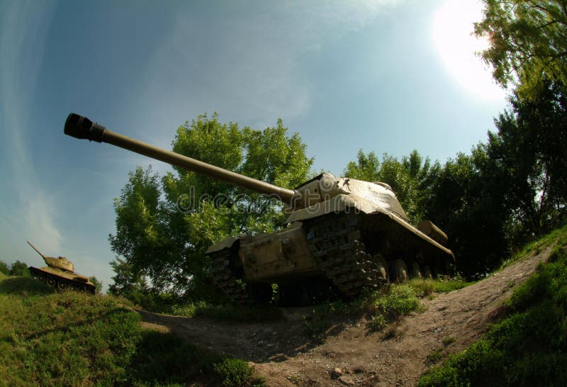 Soviet Tanks of World War II Stock Photo - Image of invasion, shield ...