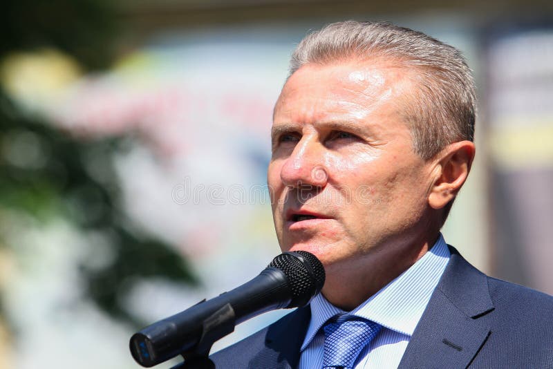 Sergey Bubka Ukraine editorial image. Image of celebration - 260072735