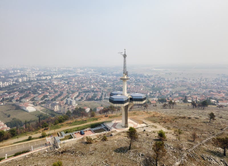 Soviet Union TV Tower stock image. Image of park, lights - 103652727