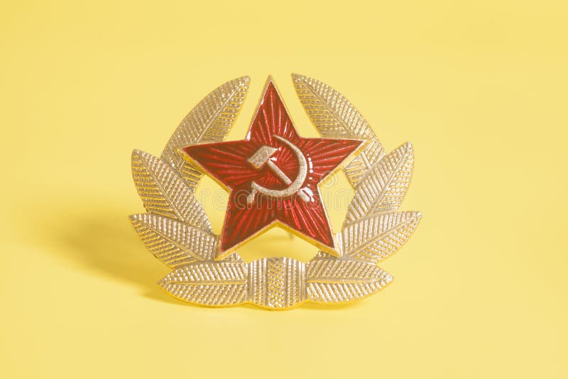 Soviet Ussr Star and Laurel Wreath Stock Image - Image of formalwear ...