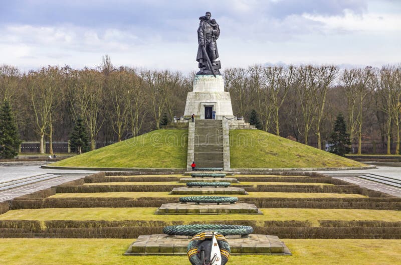 Soviet War Memorial Treptower Park in Berlin, Germany Editorial Photo ...