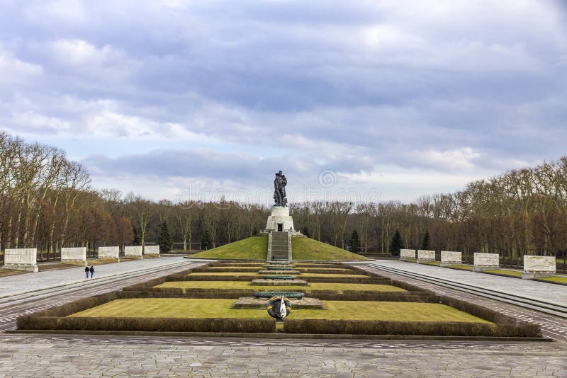 Soviet War Memorial Treptower Park in Berlin, Germany Stock Photo ...