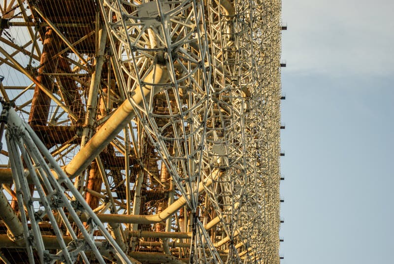 Soviet Woodpecker or Overhorizon Antenna Array DUGA in Chernobyl Zone ...
