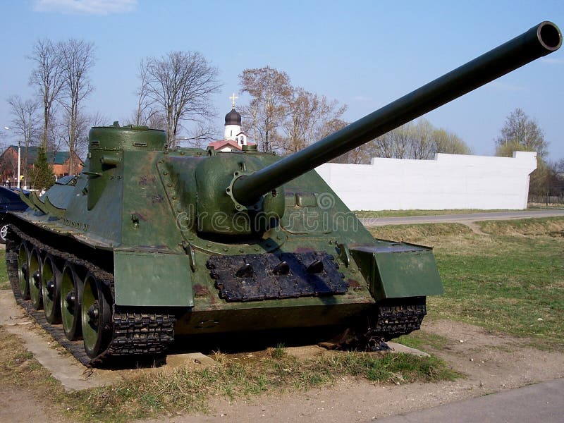 Soviet WW2 Tank Chaser stock photo. Image of museum, army - 6427246
