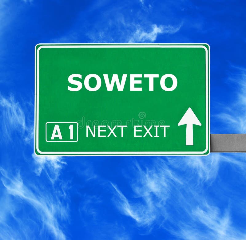 Soweto sign wide stock image. Image of walled, house - 24676755