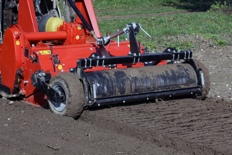 Sowing Soil Preparation Machines Stock Image - Image of tractor ...