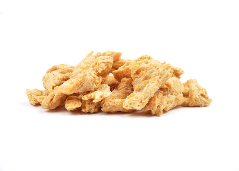 Soy granules on white stock photo. Image of vegan, white - 59401986