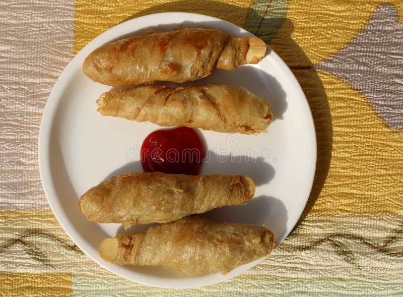 Soy protein chop stock photo. Image of indian, creamy - 127390092