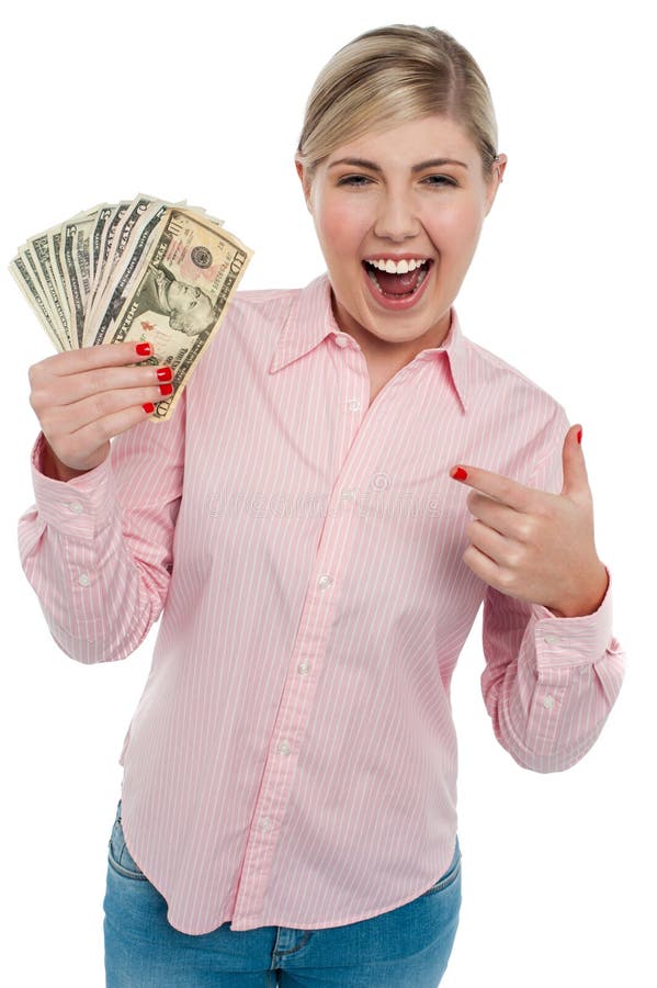 Soy rico. ¿Es usted? imagen de archivo. Imagen de lindo - 31202993