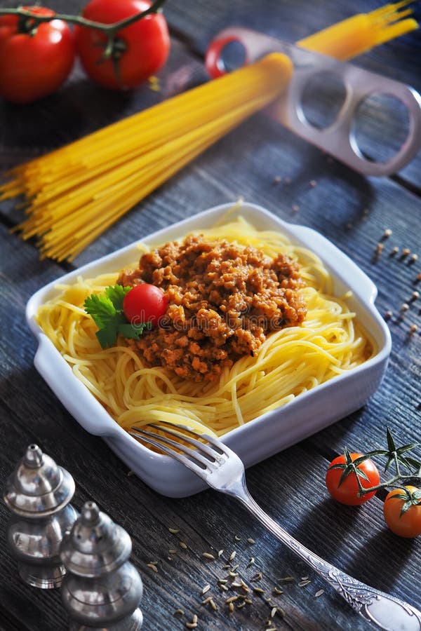 Soy spaghetti stock image. Image of cooking, closeup - 87357861