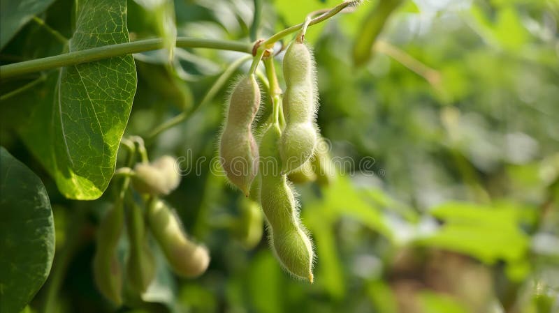 Soya bean plant stock image. Image of healthy, bean - 341623945