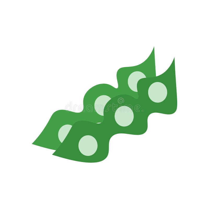 Soya Icon Vector Sign and Symbol Isolated on White Background, Soya ...