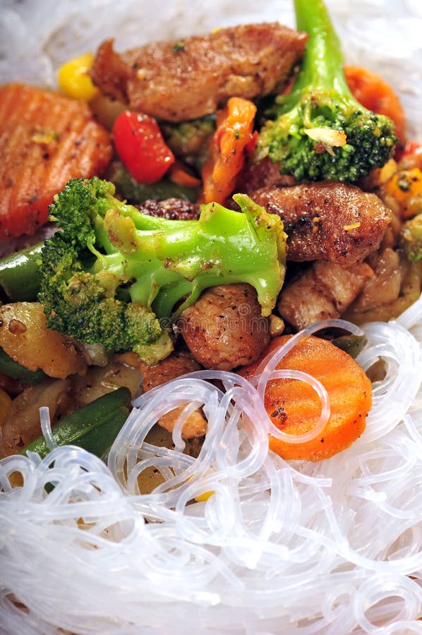 Soya pasta stock image. Image of decorated, carrots, sauce - 5146259