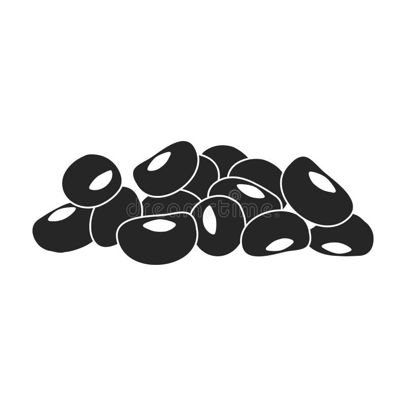 Soya Vector Icon in 6 Different Modern Styles. Black, Two Colored Soya ...