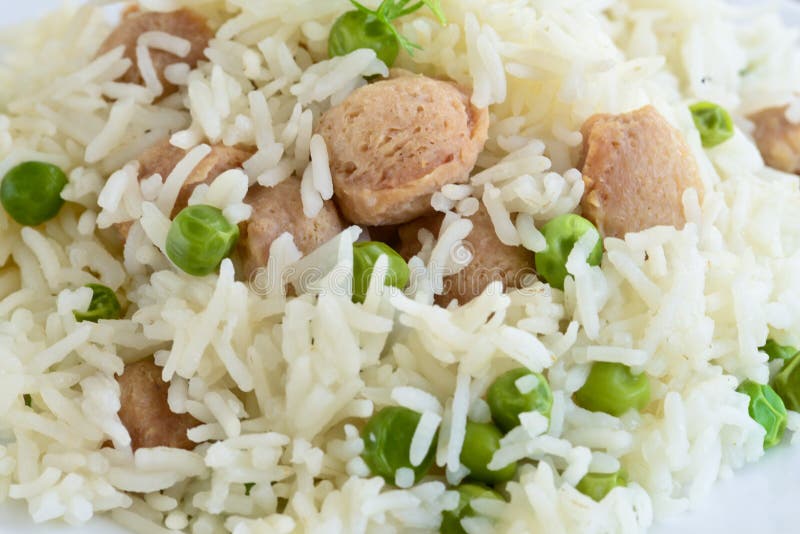 Soyabean Rice stock photo. Image of lunch, healthy, rice - 34588880