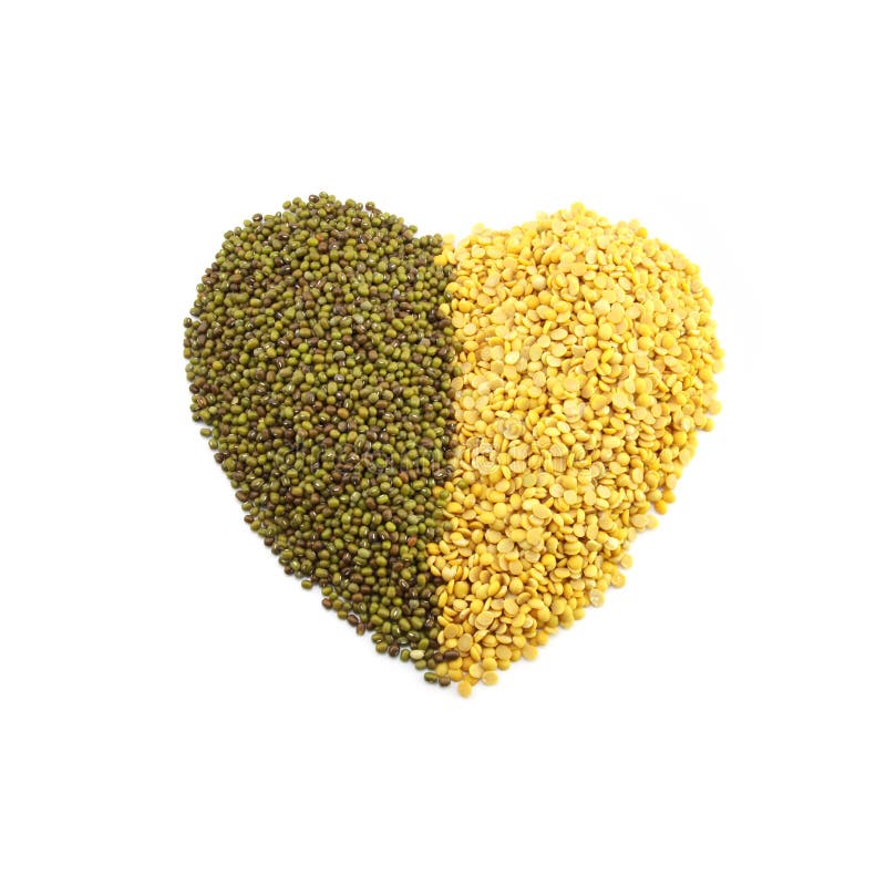 Soybeans, Split in Half on White Background Stock Image - Image of ...