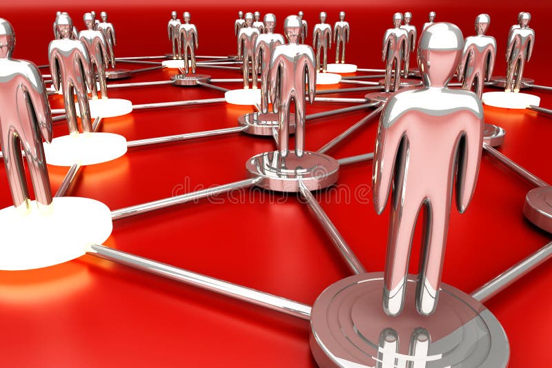 Netzknoten stock abbildung. Illustration von digital - 14144290