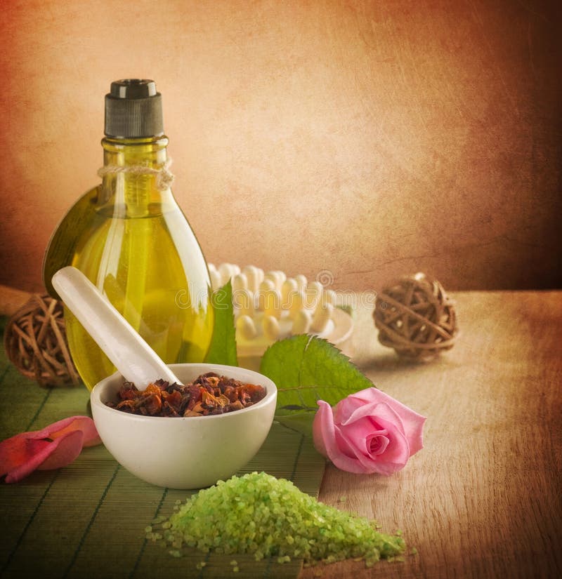 Spa and Body care stock image. Image of moisturize, leaves - 13345385