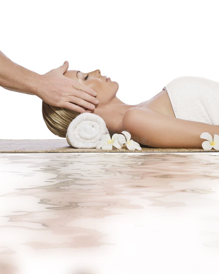 A Collage of Young Women on Spa Procedures Stock Image - Image of ...