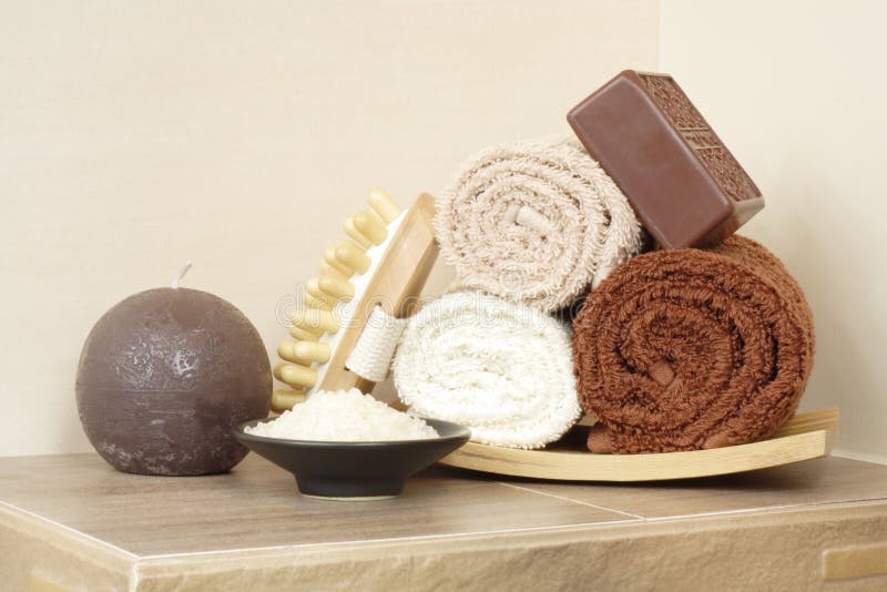 Spa accessories stock photo. Image of massager, wellness - 18652264