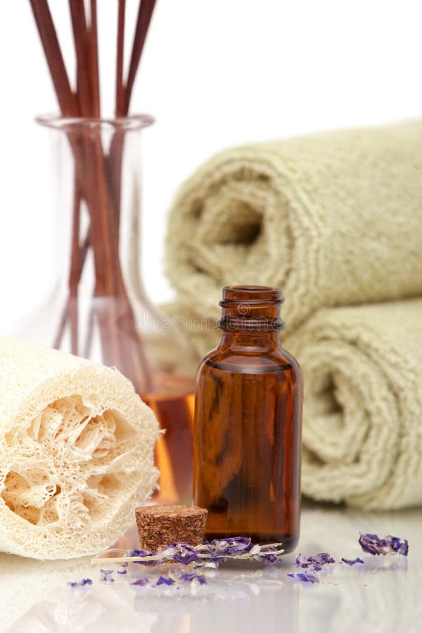 Spa and aromatherapy items stock image. Image of aromatherapy - 13711963