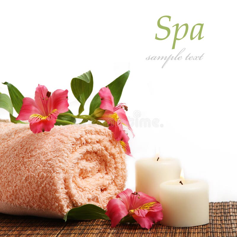 Spa. Young Woman Applying Facial Green Clay Mask in Spa Salon. Beauty ...