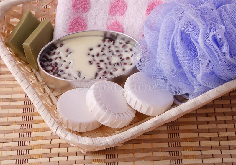 Spa and bath things stock photo. Image of soap, massage - 20649206