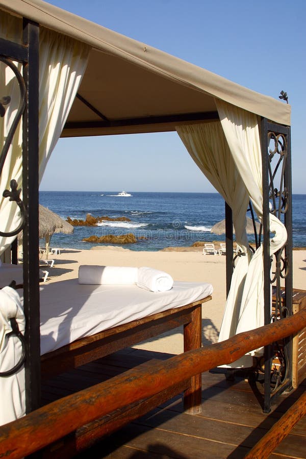 Spa on the Beach stock image. Image of resort, northamerica - 699093