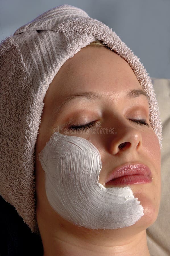 Spa Facial Mask Skincare stock image. Image of exfoliate - 2920965