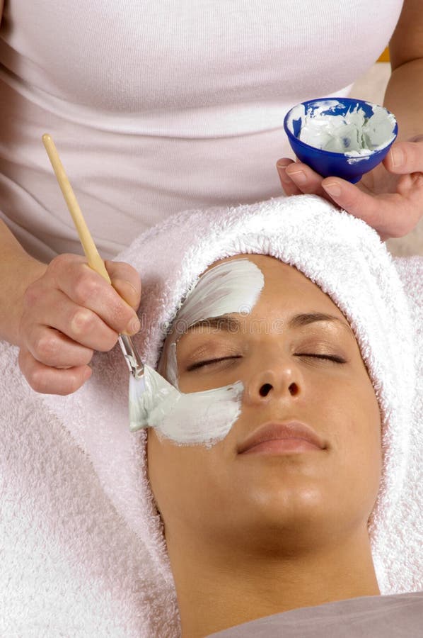 Spa Beauty Facial Mask stock photo. Image of fusion, holisitc - 2434374
