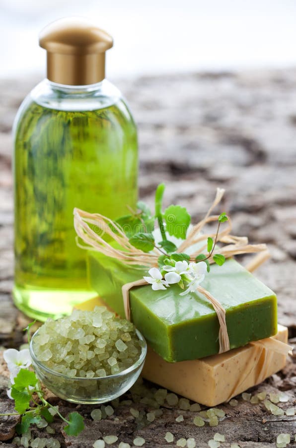 SPA Beauty Treatment Products Stock Image - Image of froth, life: 18749429