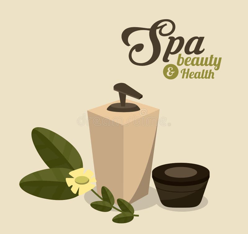 Spa center design stock vector. Illustration of leisure - 67752824