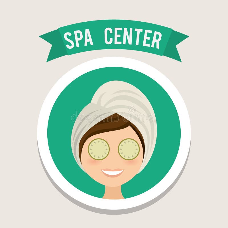 Spa center design stock illustration. Illustration of elements - 47341895