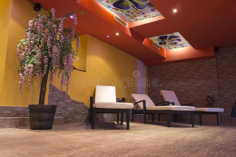 SPA center stock image. Image of poster, rest, place - 60345115