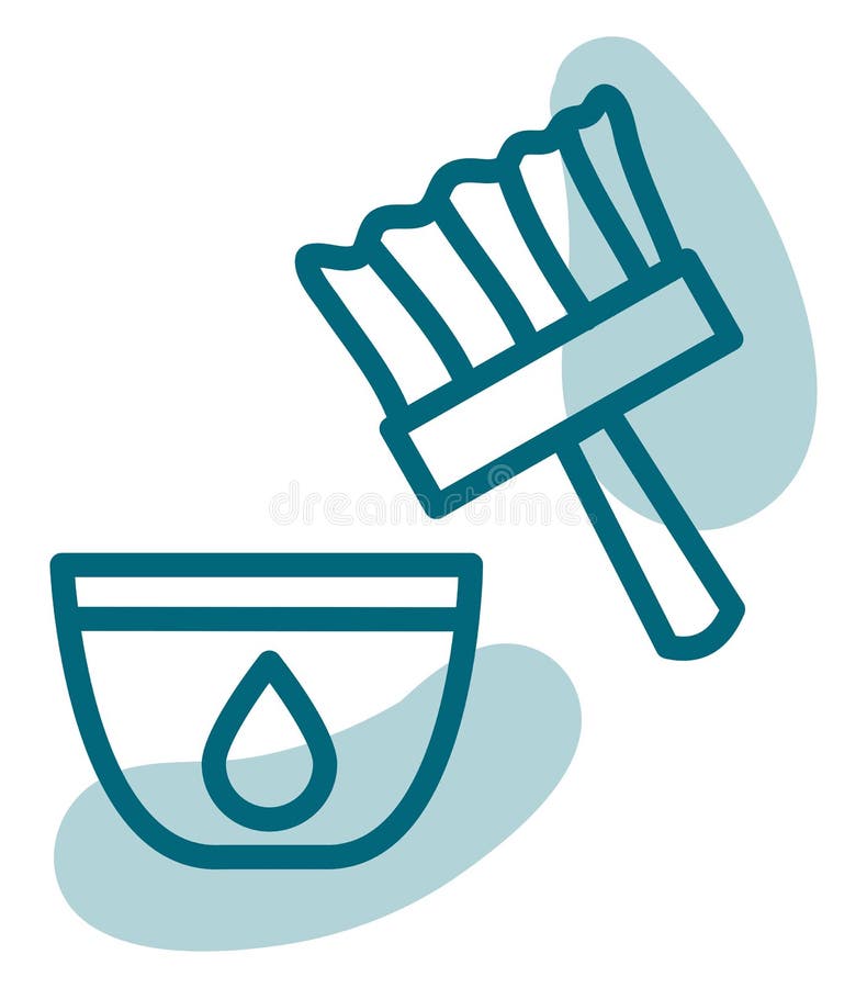 Spa clay, icon stock vector. Illustration of health - 261075411