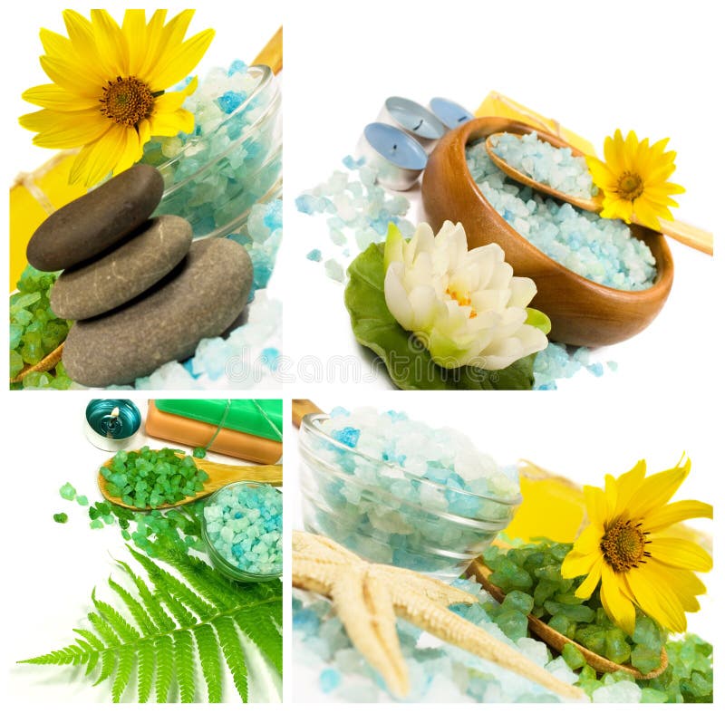 Spa collage stock photo. Image of body, pure, massage - 22310956