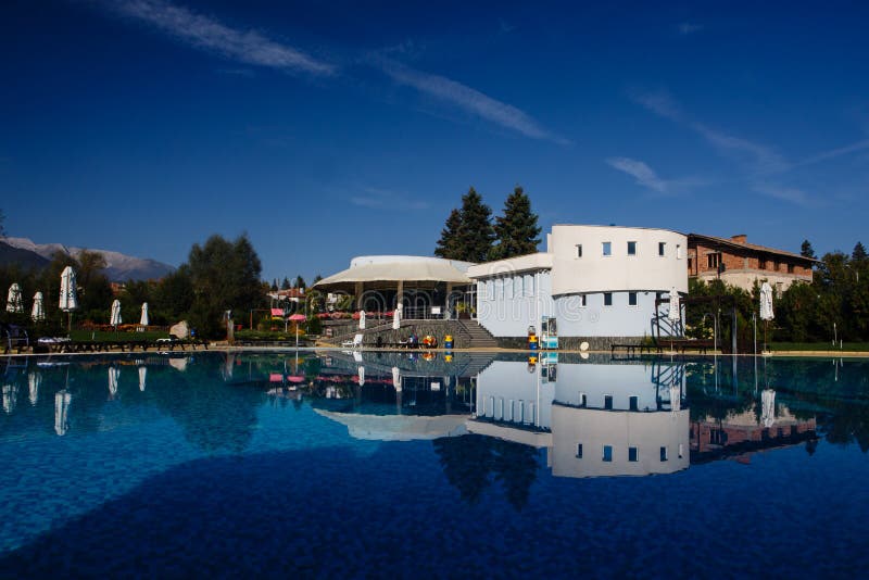 SPA complex stock photo. Image of reflection, lounge - 27241974