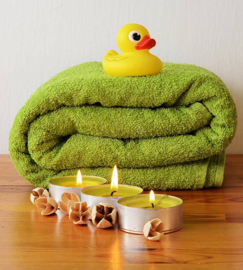 Spa stock image. Image of clean, duck, bathroom, fire - 84222641