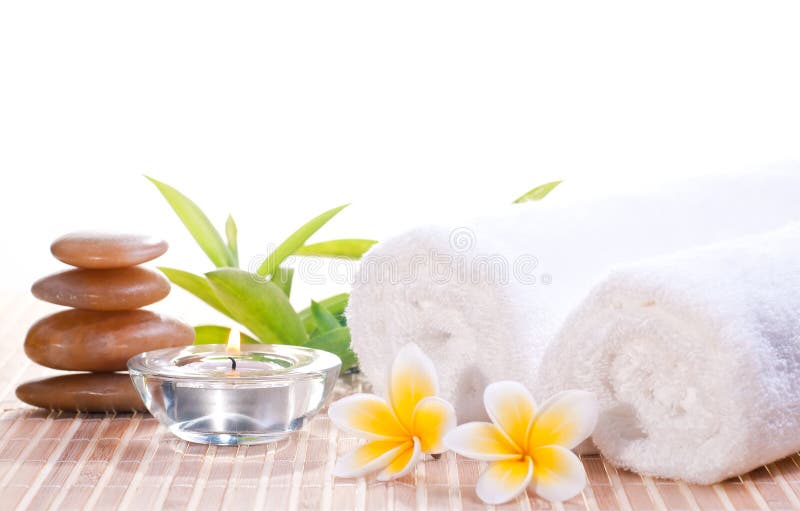 Zen Bath - Spa Retreat stock photo. Image of candle, health - 2260776