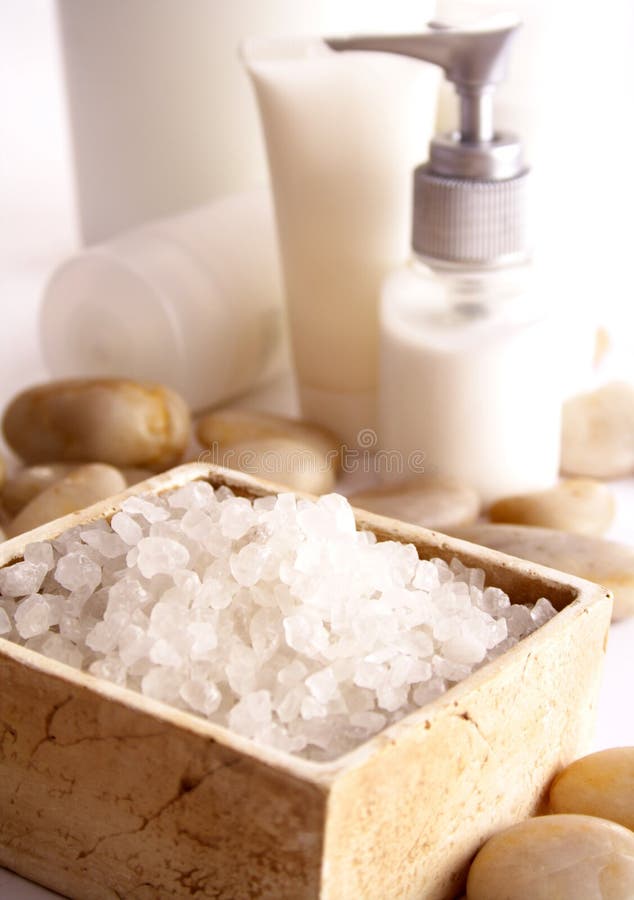 SPA cosmetics series stock photo. Image of aging, herbal - 4434728