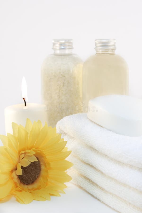 Spa bottles stock photo. Image of life, aromatherapy, hotel - 4027464