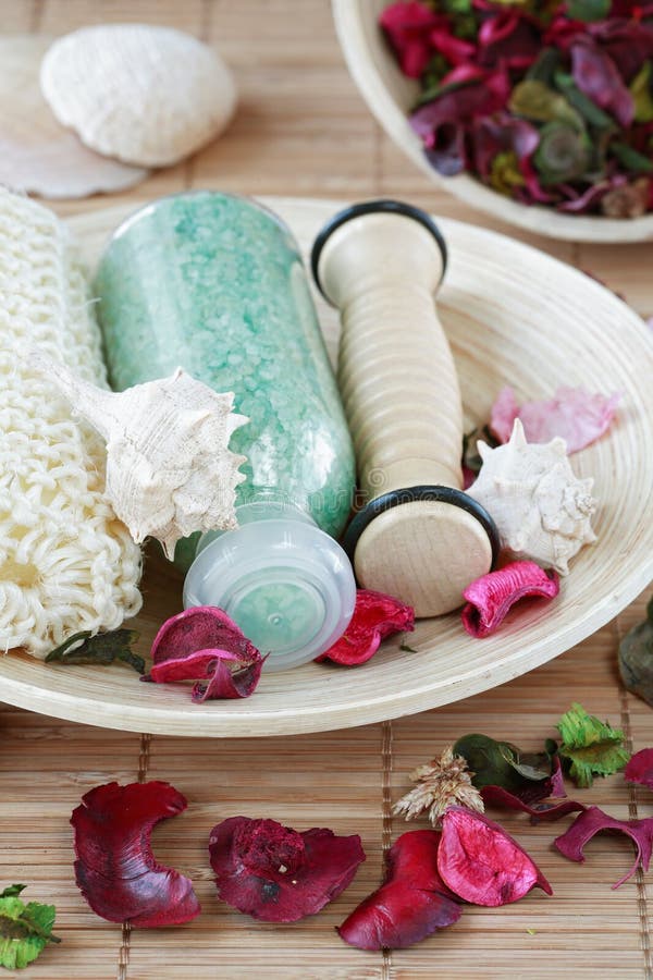 Spa details stock image. Image of wellness, flowers, health - 1825423