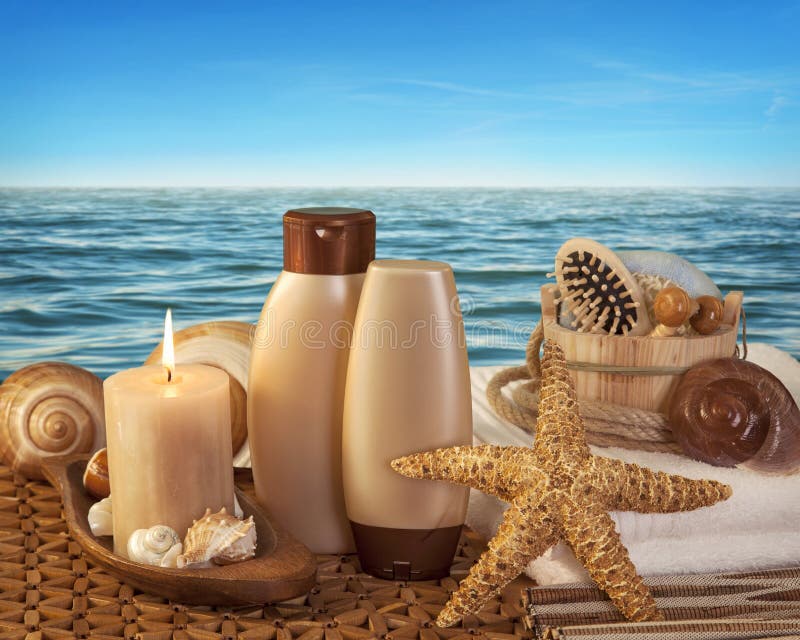 Spa elements stock photo. Image of scene, summer, hygiene - 26029076