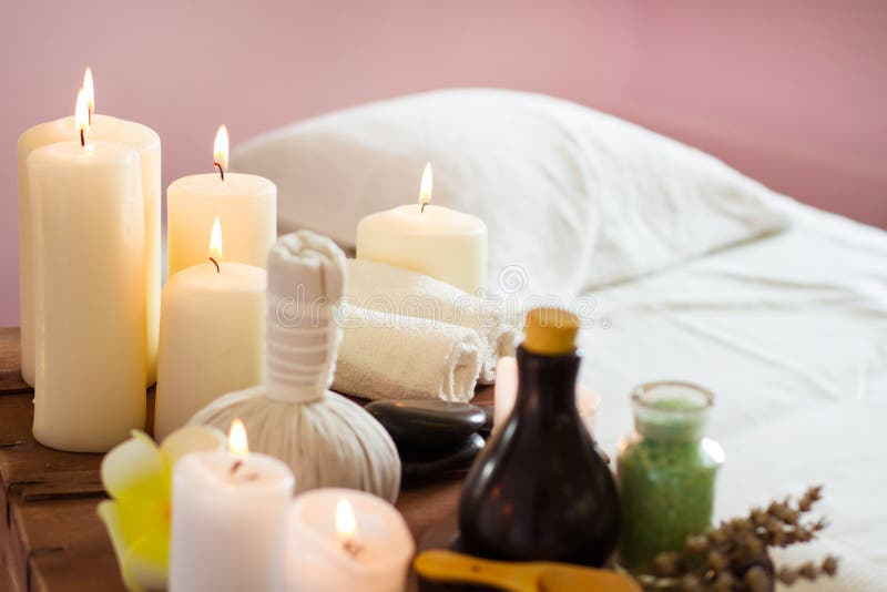 Spa elements. Close-up stock photo. Image of healthy - 84308120