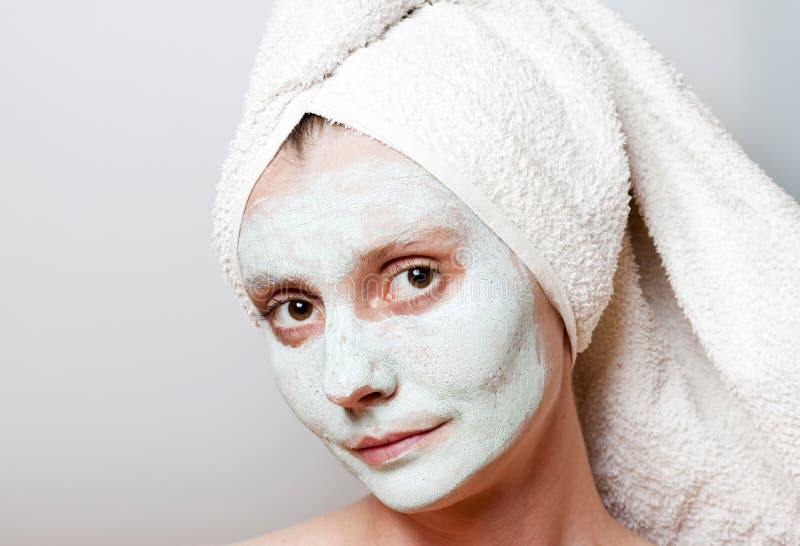 Spa Facial Mask stock photo. Image of dayspa, cosmetic - 25632228