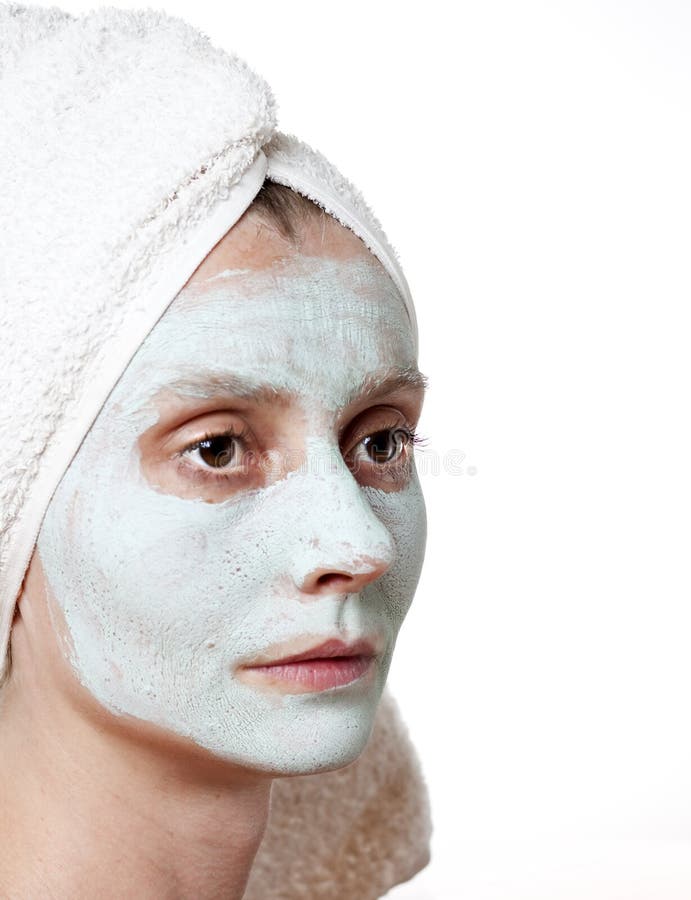 Spa Facial Mask stock image. Image of caucasian, care - 25632235