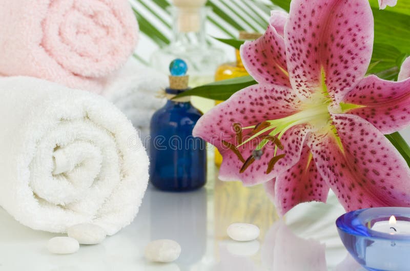 Spa feeling stock image. Image of calm, aroma, cleanse - 14119033