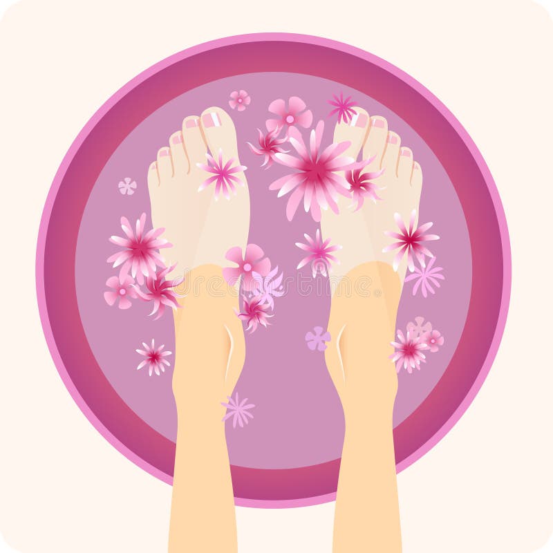 Calm Feet on Table Relax Pose Stock Vector - Illustration of casual ...